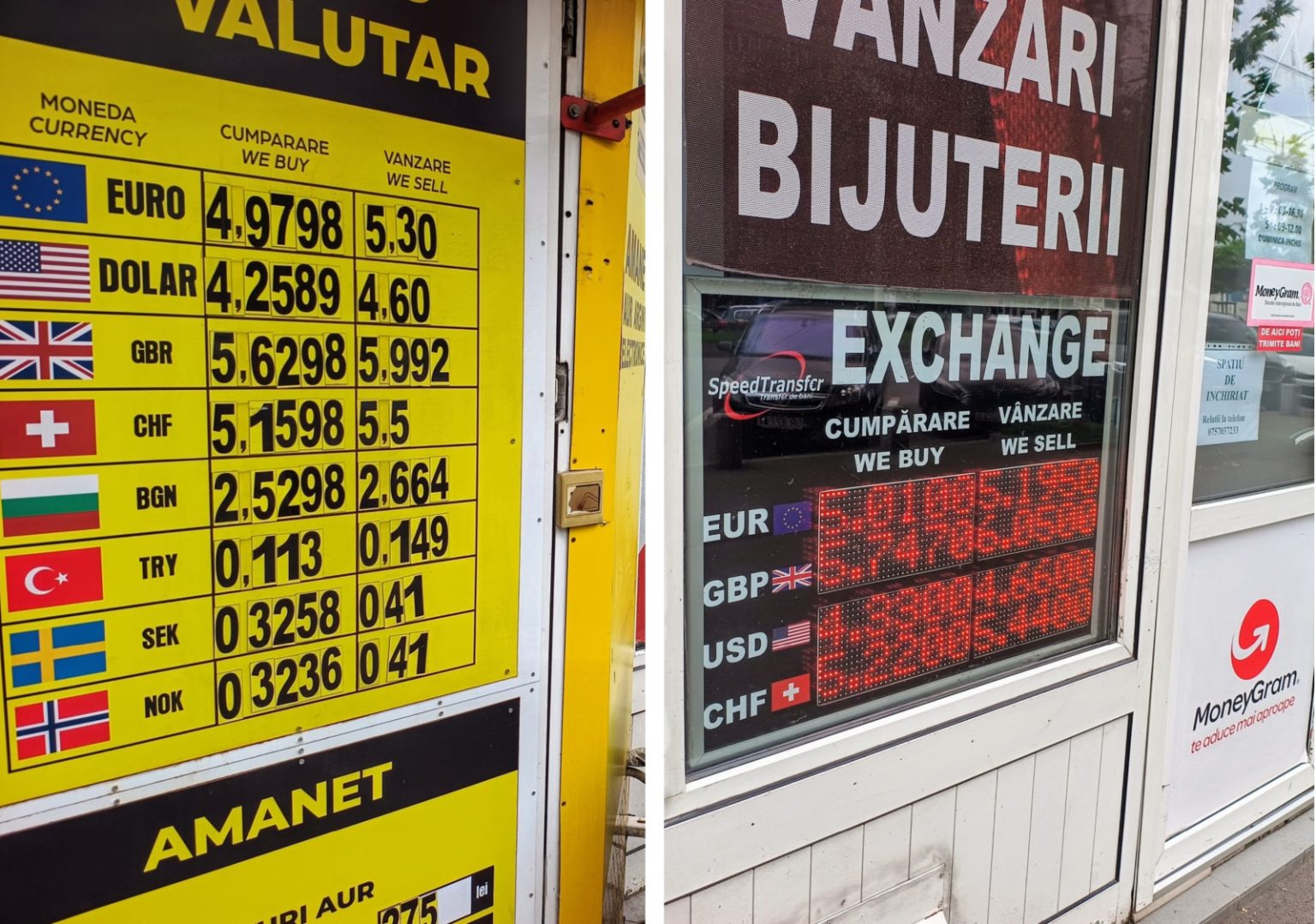 Casă de schimb valutar din Iași, jefuită! Lovitura, dată din interior!